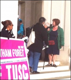 'We will not move!' - Socialist Party