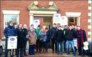 ICO staff take strike action over pay - Socialist Party