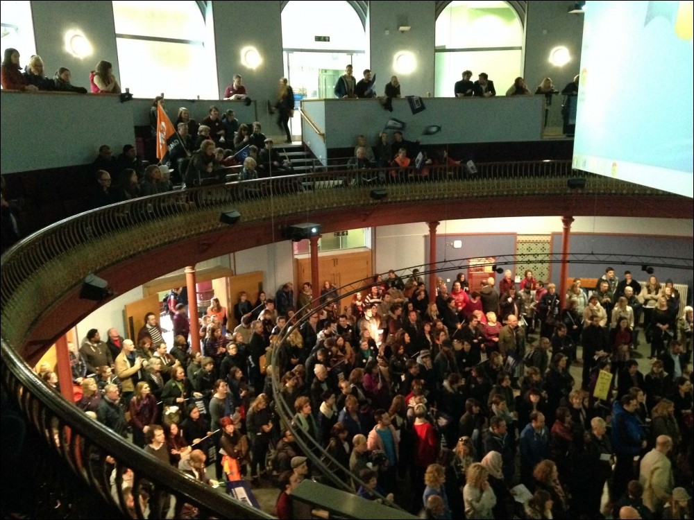 Striking to defend education - Socialist Party