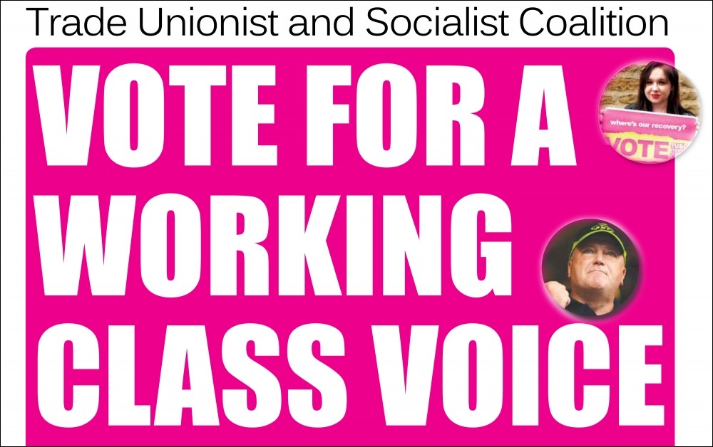 Vote for a working class voice - Socialist Party