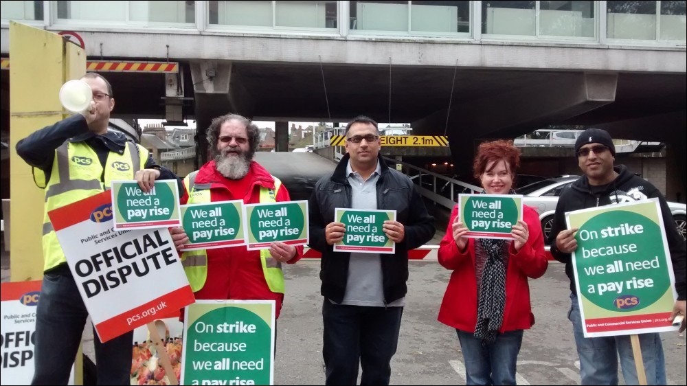 Civil servants in the PCS union strike - branchs reps speak - Socialist ...