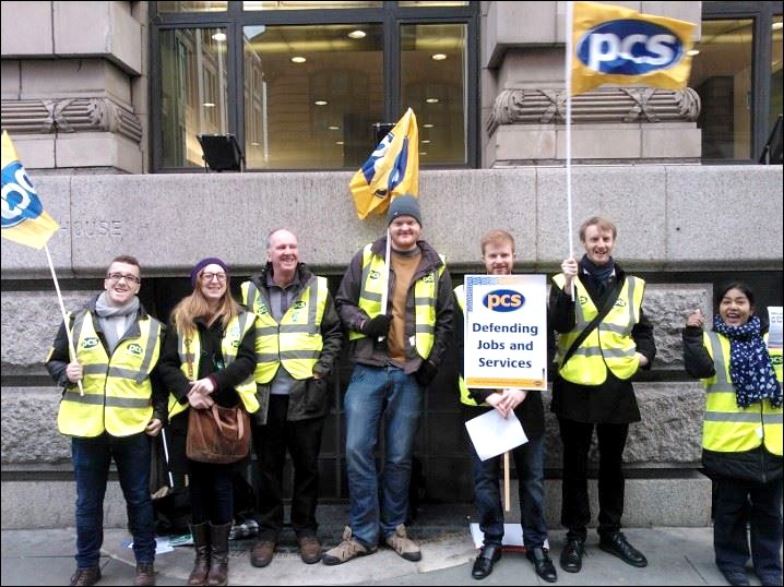 Civil servants in the PCS union strike - branchs reps speak - Socialist ...