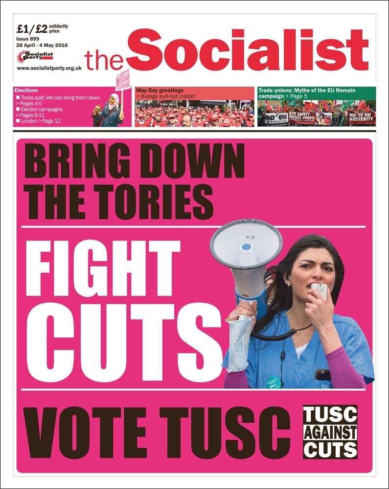 Anti-cuts stand wins support from students in Leeds - Socialist Party
