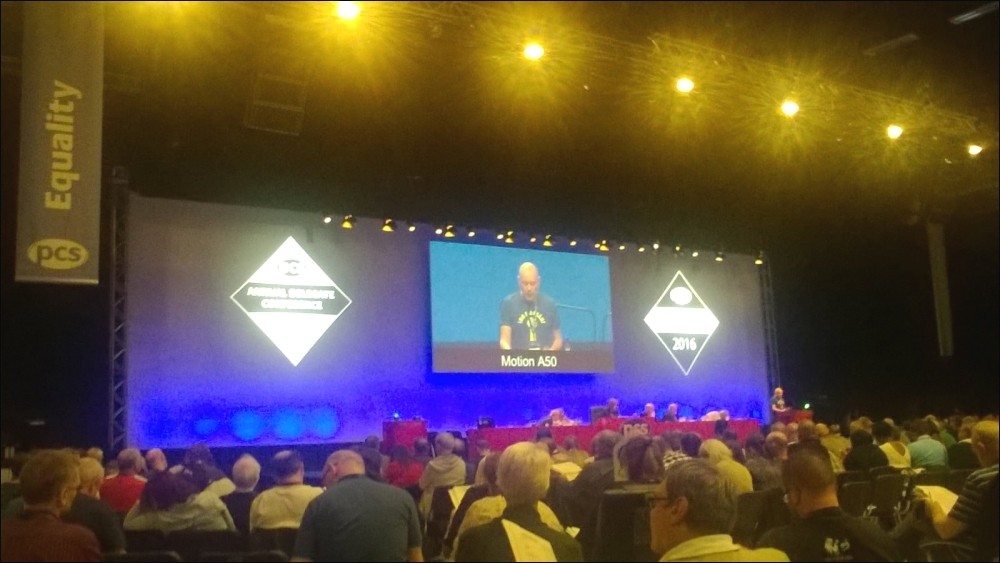 PCS conference takes serious approach to key political and industrial ...