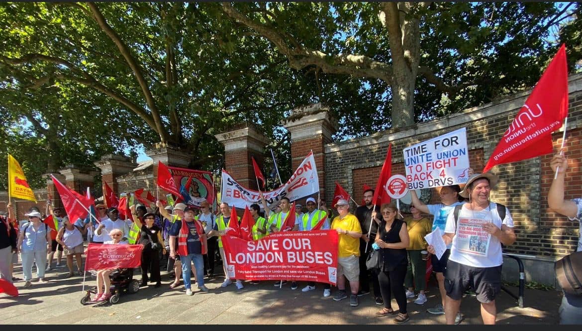 London’s transport fightback: Workers at war with Tories, TfL and ...