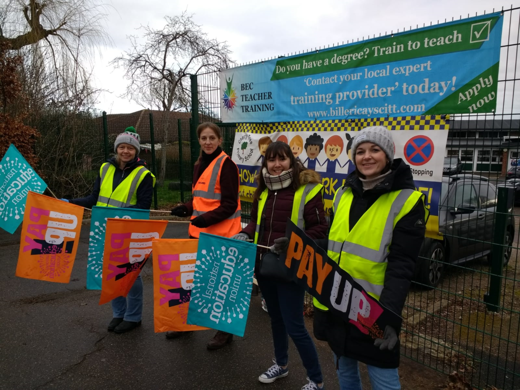 NEU: Escalate fight for fully funded inflation-proof pay rises for all ...