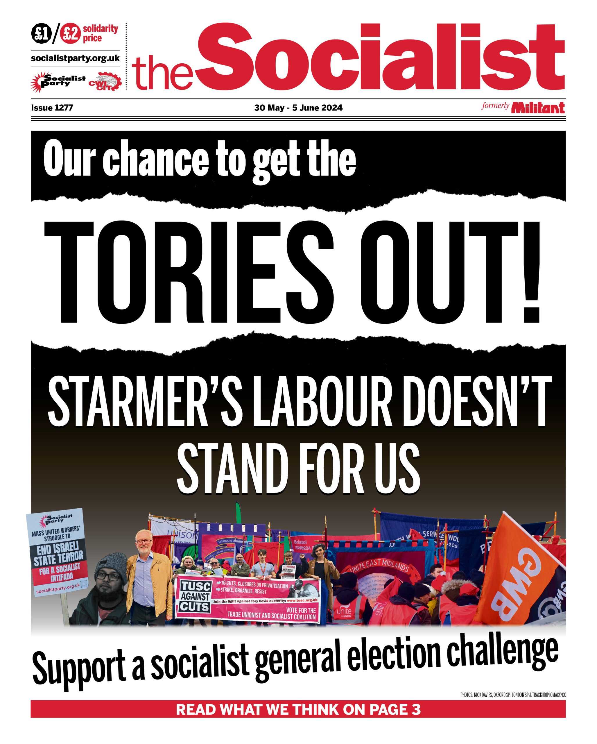 The Socialist issue 1277 - Socialist Party