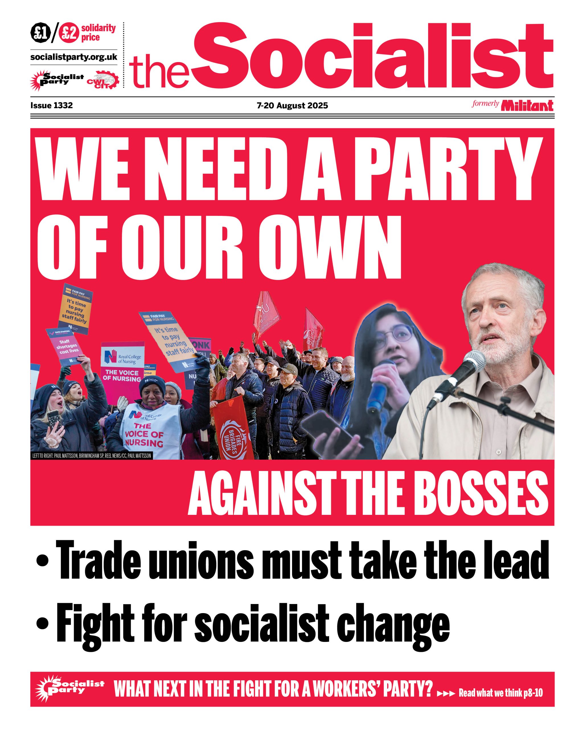 The Socialist issue 1332 - Socialist Party