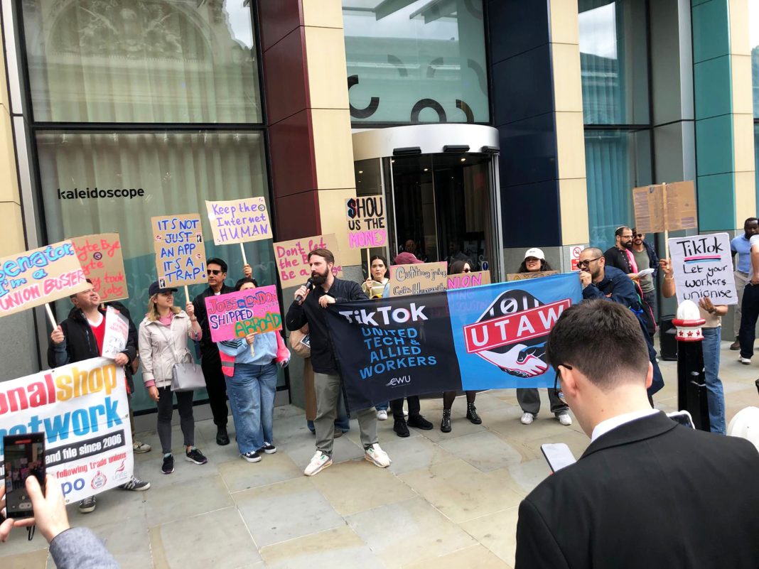 Fighting TikTok union-busting - Socialist Party
