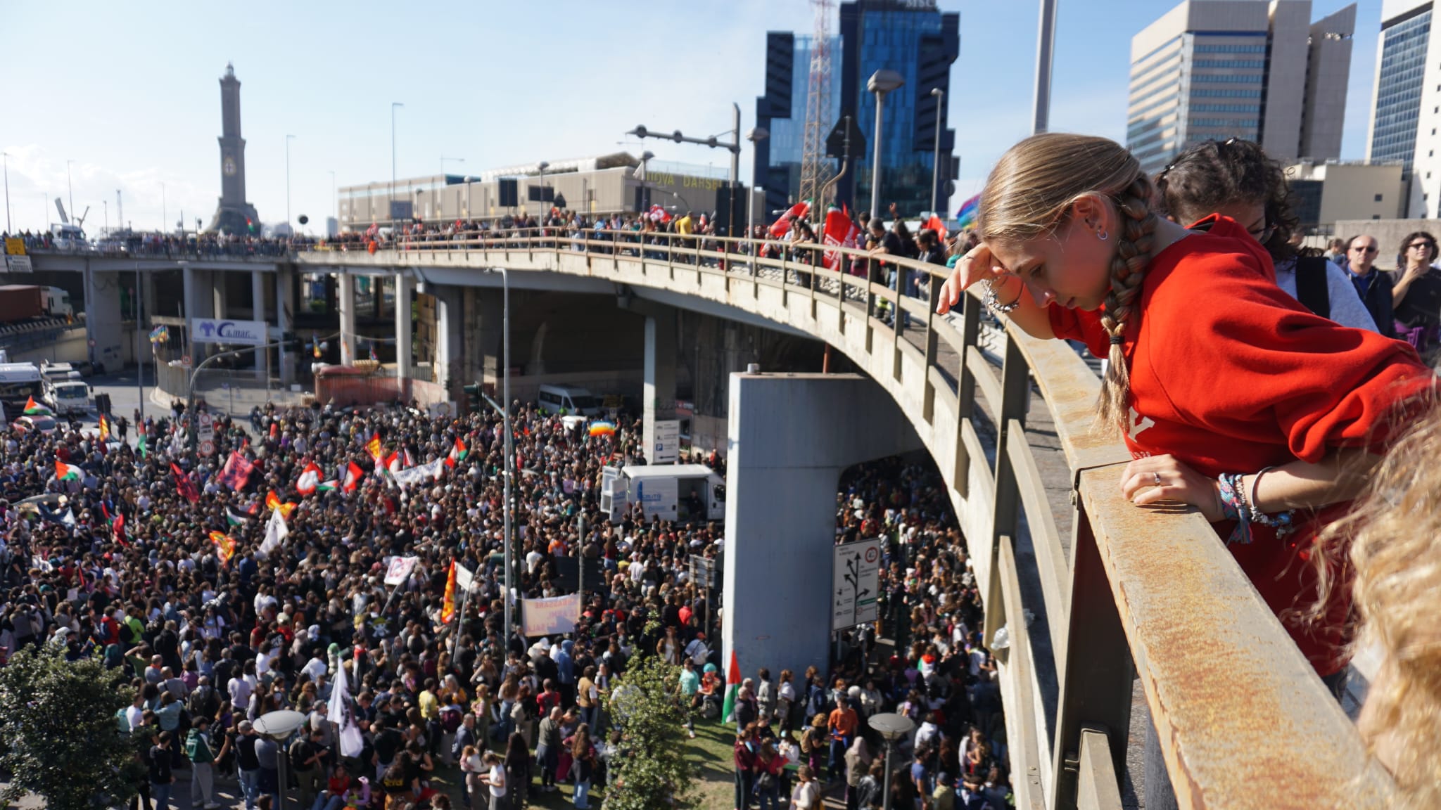 Italian workers strike in defence of Gaza - Socialist Party