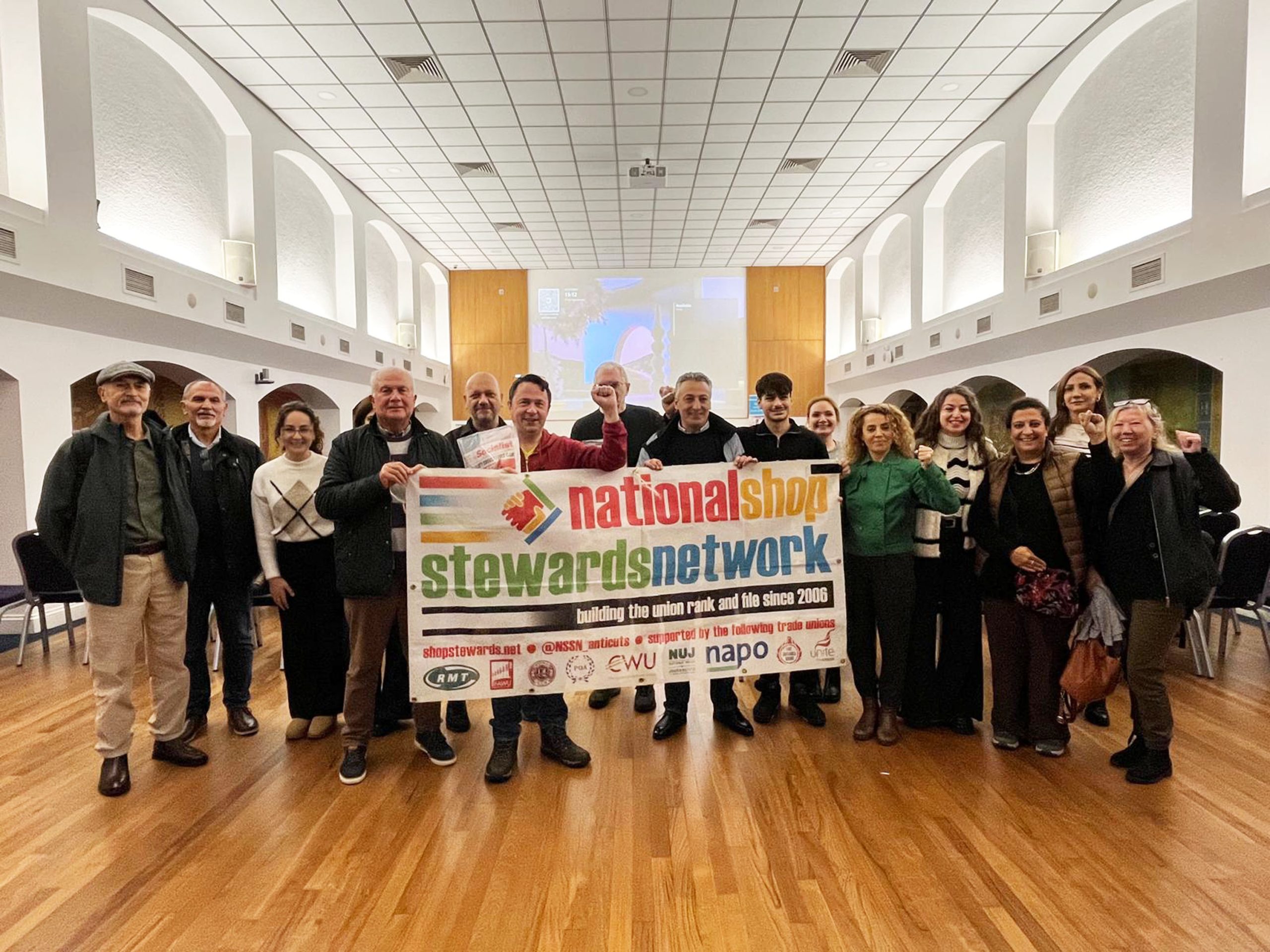 Union solidarity with Turkish workers - Socialist Party