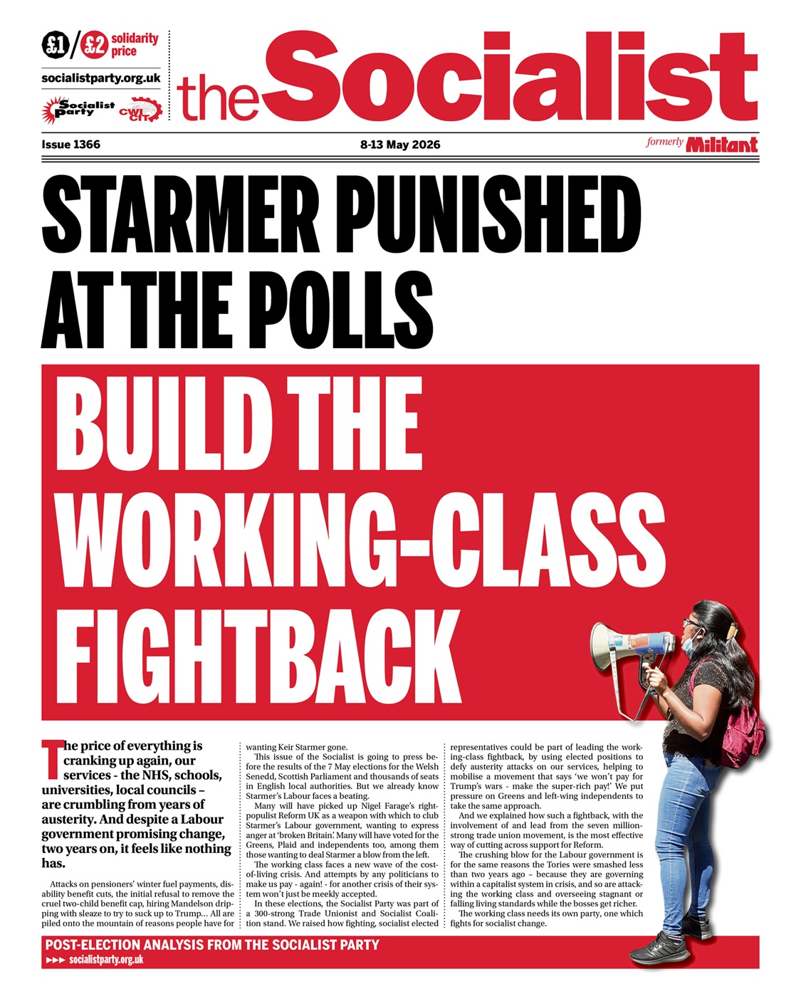 The Socialist issue 1366 - Socialist Party