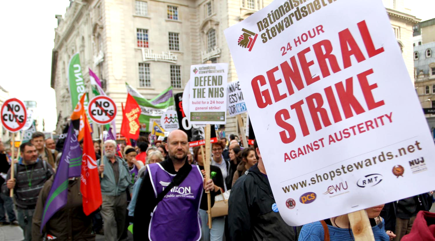 Time to name the day for a 24-hour general strike - Socialist Party