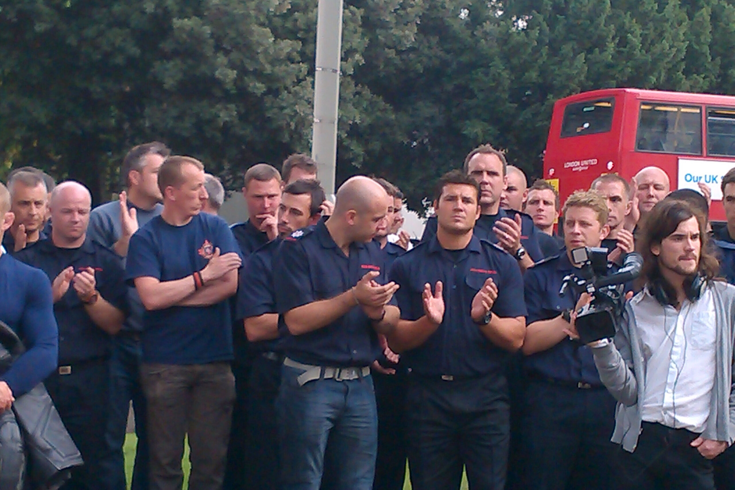 Firefighters' four-hour strike - determined and clear that coordinated ...