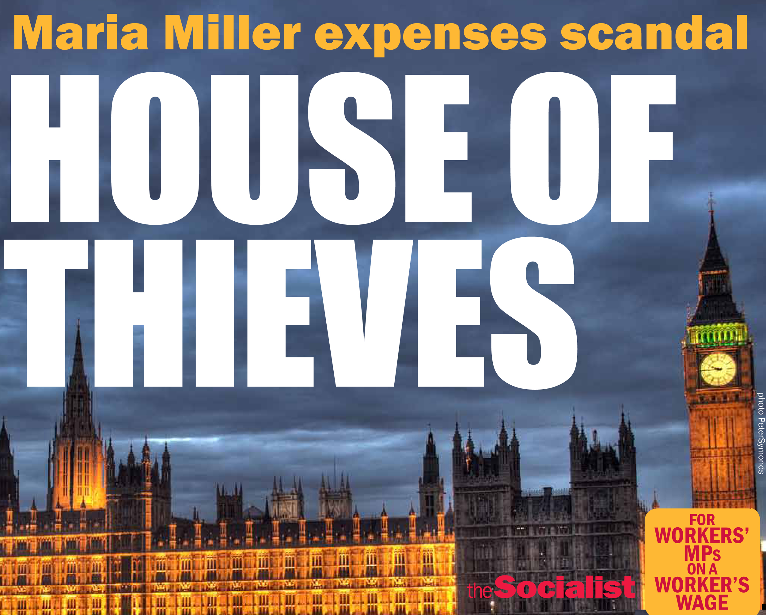 Ending MPs' expenses scandal requires socialist change - Socialist Party