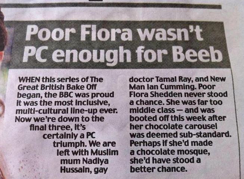 Daily Mail cake bake race hate debate - Socialist Party