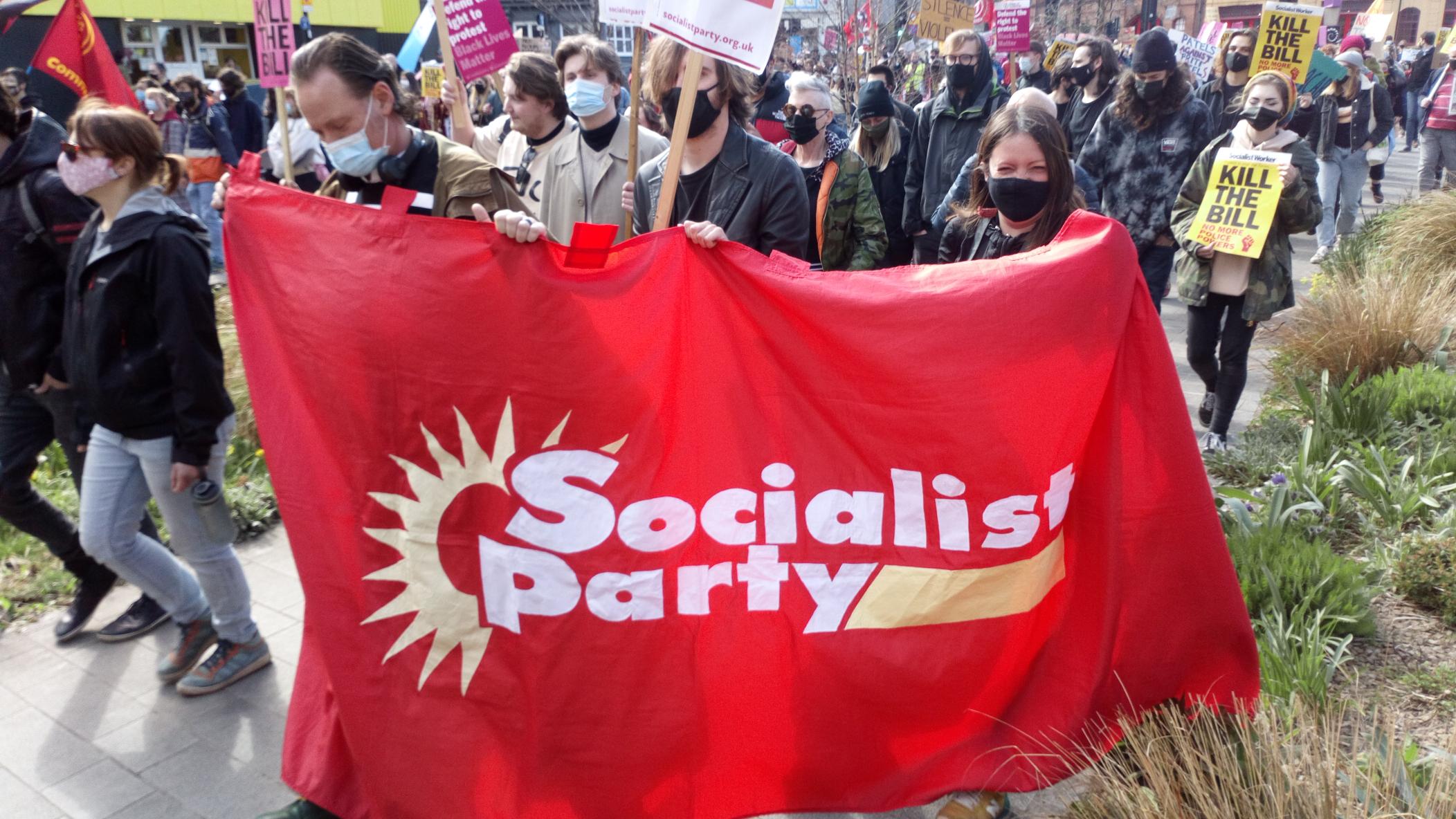 Protesting works - Unite to defend the right to protest - Socialist Party